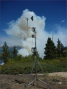 Weather Station Aids Wildfire Management | Onset's HOBO Data Loggers