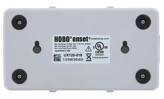 Plug Load Data Logger UX120-018 | Onset's HOBO Data Loggers